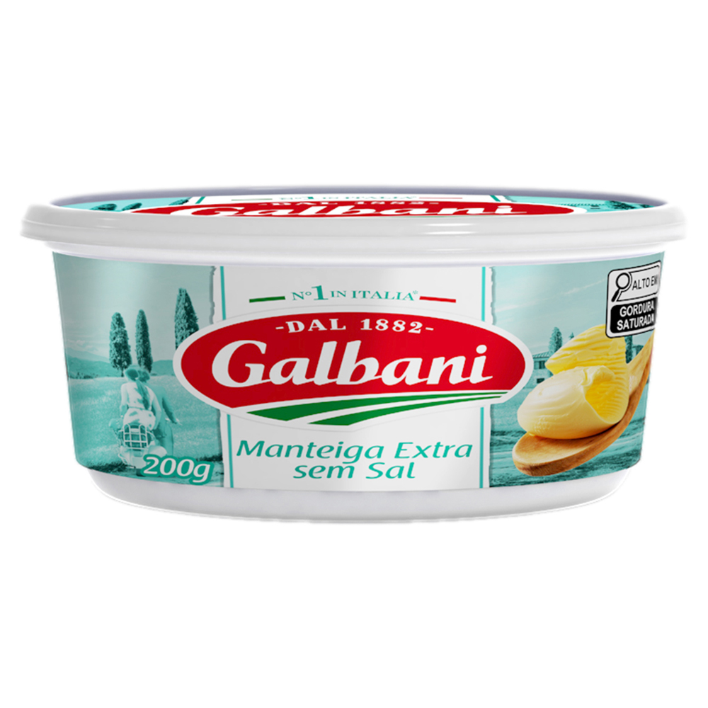 MANTEIGA GALBANI S/ SAL POTE 200G | STO Atacadista